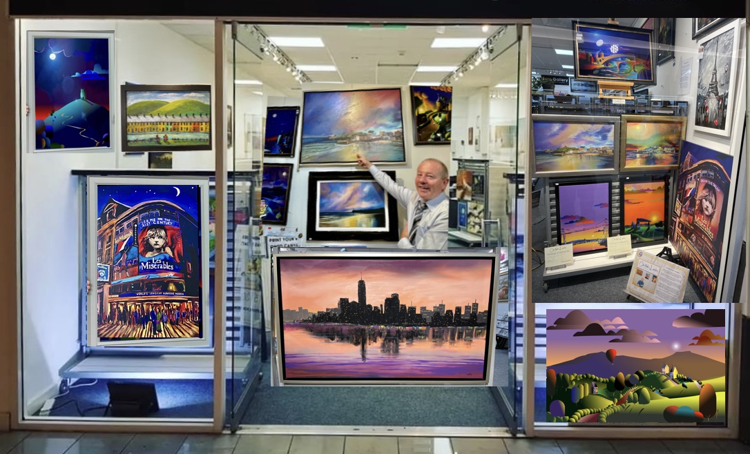 Welsh Artist Christopher Langley - Art Commission specialist.